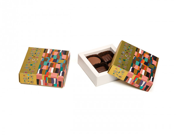 Boîte chocolat Trendy Le Bisou 4ch | PackInBox